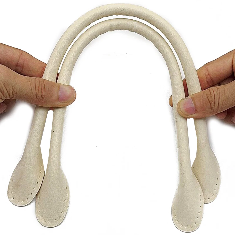 1 Pair 42cm Bag Handle Belt Detachable Handbag Band Handles PU Leather ...
