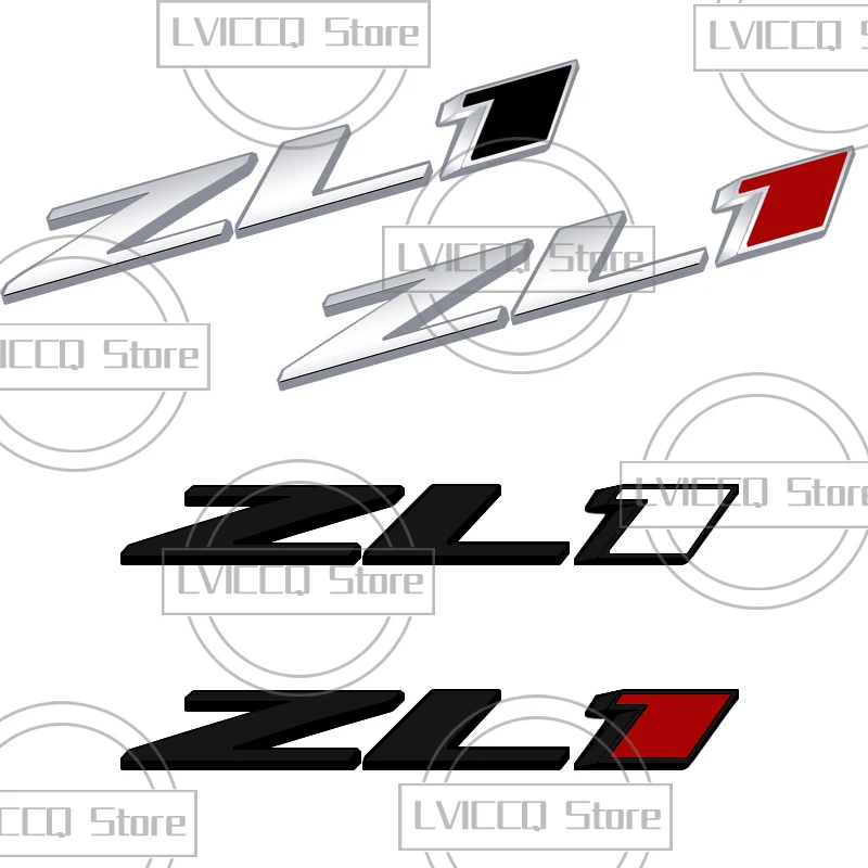 Car-Emblem-3D-Metal-ZL1-Badge-Logo-Body-Decals-Sticker-For-Camaro-Spark ...