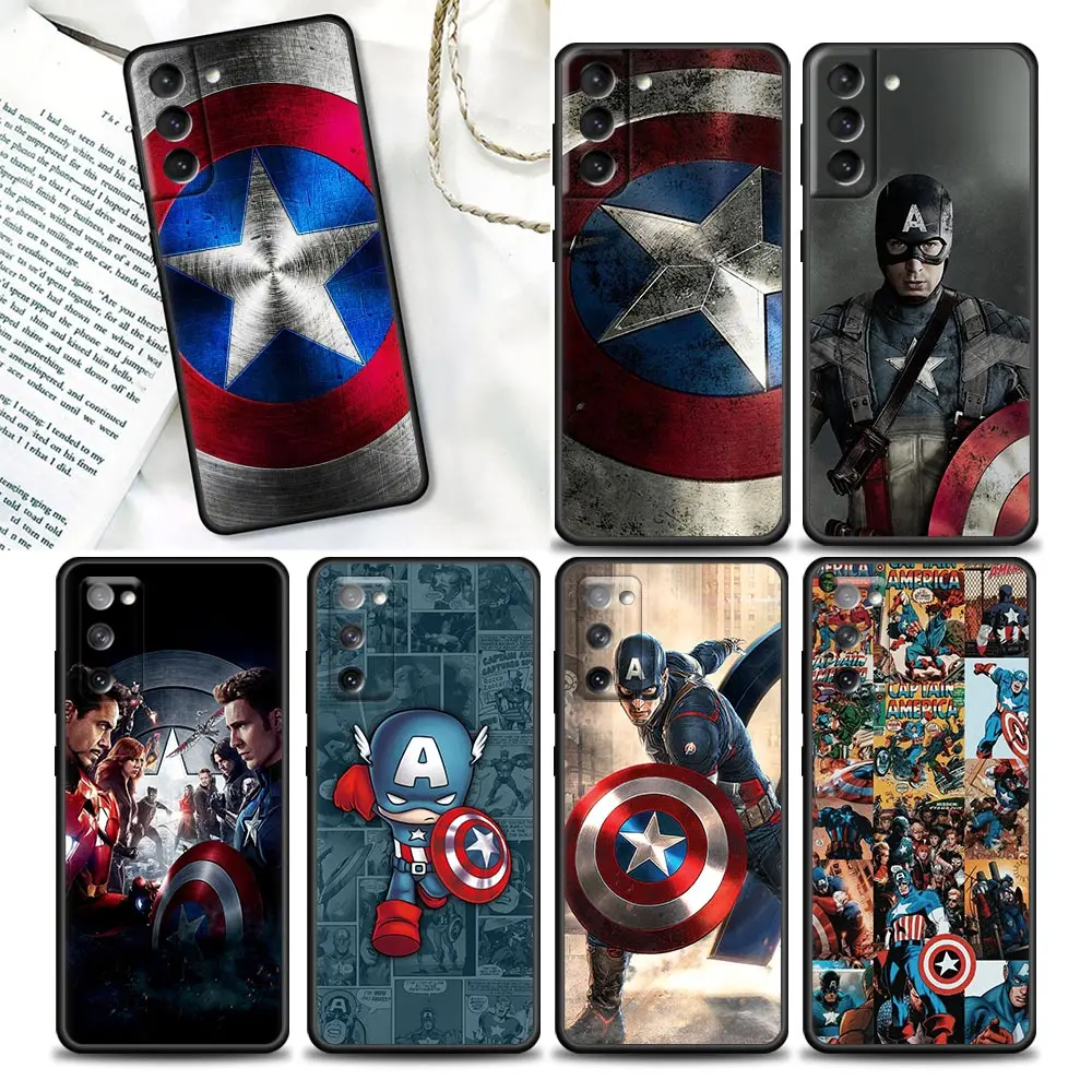 Marvel-Phone-Case-For-Samsung-Galaxy-S23-S20-S21-FE-S10-S9-S8-S22-Plus ...
