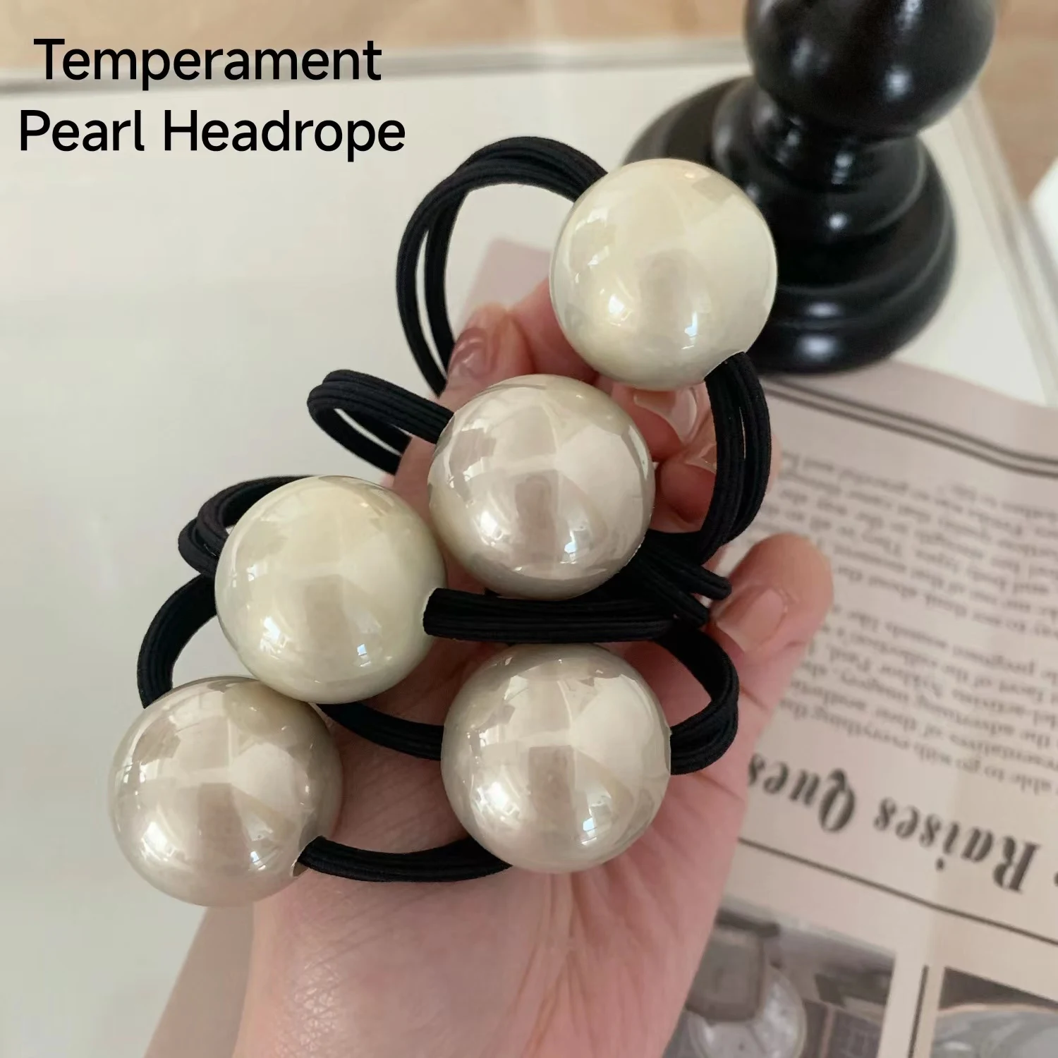 2pcs-Hair-Rope-Imitation-Pearl-Hair-Ties-Rubber-Elastic-Hair-Band ...