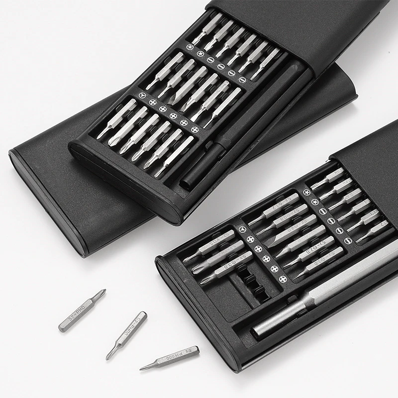 Magnetic Screwdriver Set 25 in 1 Screw Driver Se Hexagonal Torx Bits ...