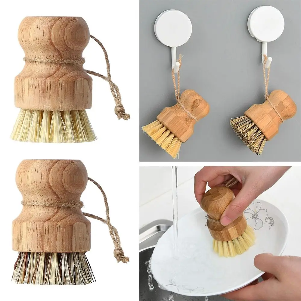 Household-Scrubber-Pot-Pan-Scrubber-Palm-Pot-Brush-Pot-Net-Brus-Bamboo ...