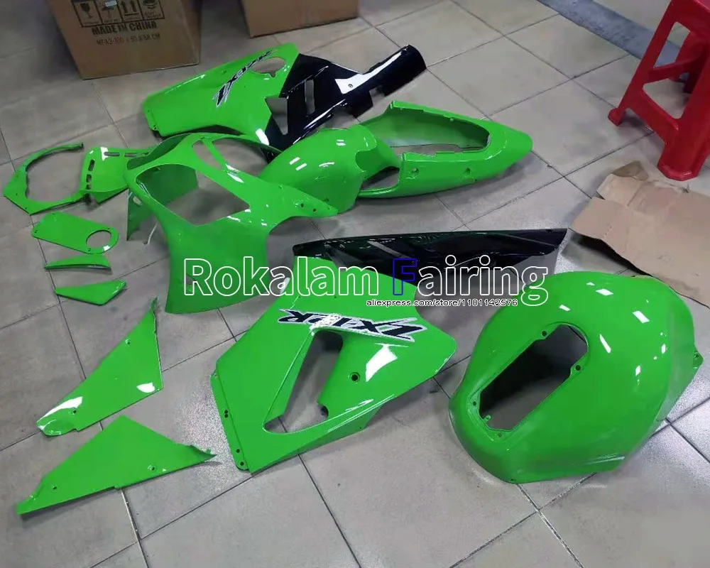 For Kawasaki Ninja Fairing ZX12R 00 01 ZX 12R 2000 2001 ZX-12R Black ...