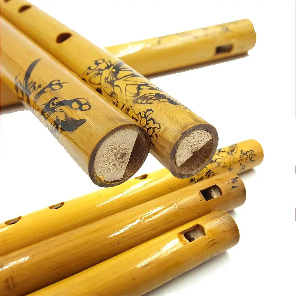 1PCS-44CM-Chinese-Traditional-6-Hole-Bamboo-Flute-Clarinet-Student ...