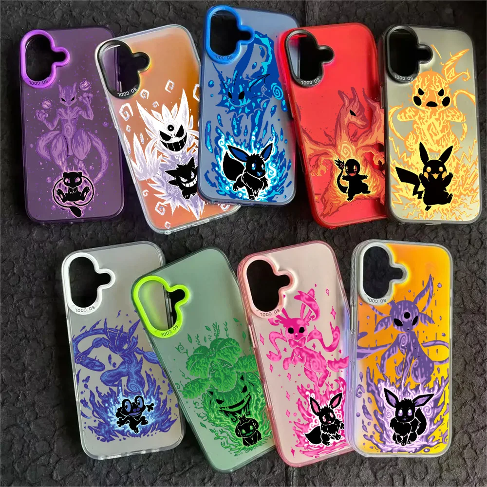 Anime Pikachu Gengar Squirtle Phone Case for Samsung Galaxy A16 A06 A35 ...