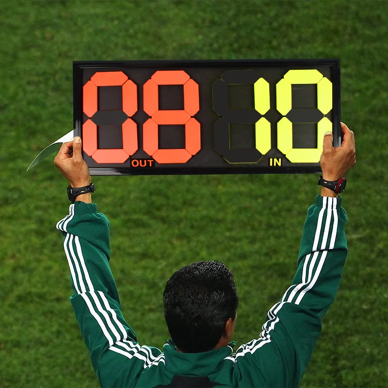 4 Dígitos Futebol Placar Árbitro Competição Placar Interior Exercício ...
