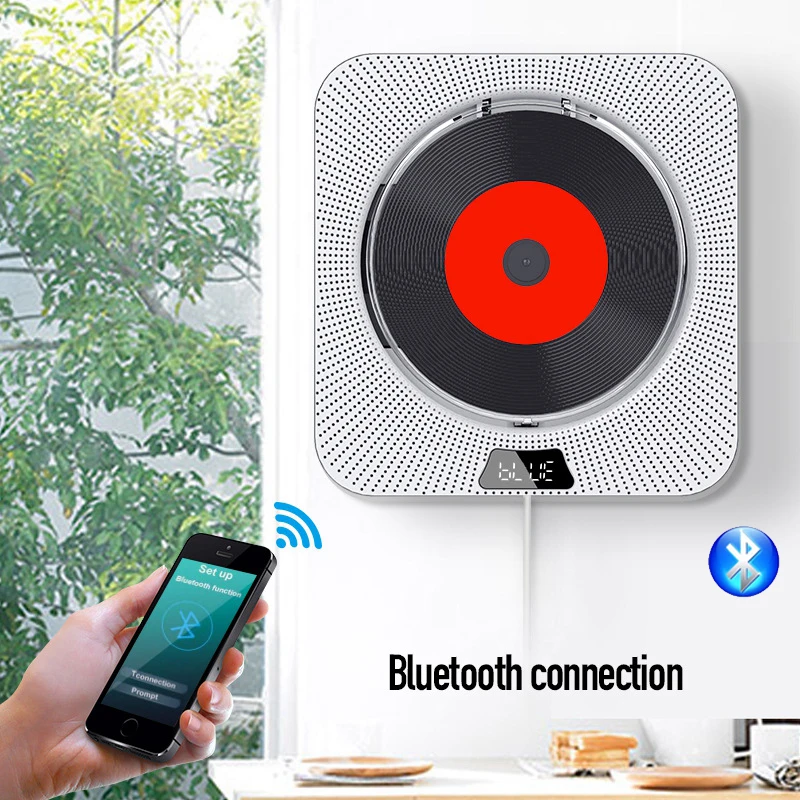 Wall-mounted-DVD-Music-Player-Sounds-With-Bluetooth-HDMI-Remote-Control ...