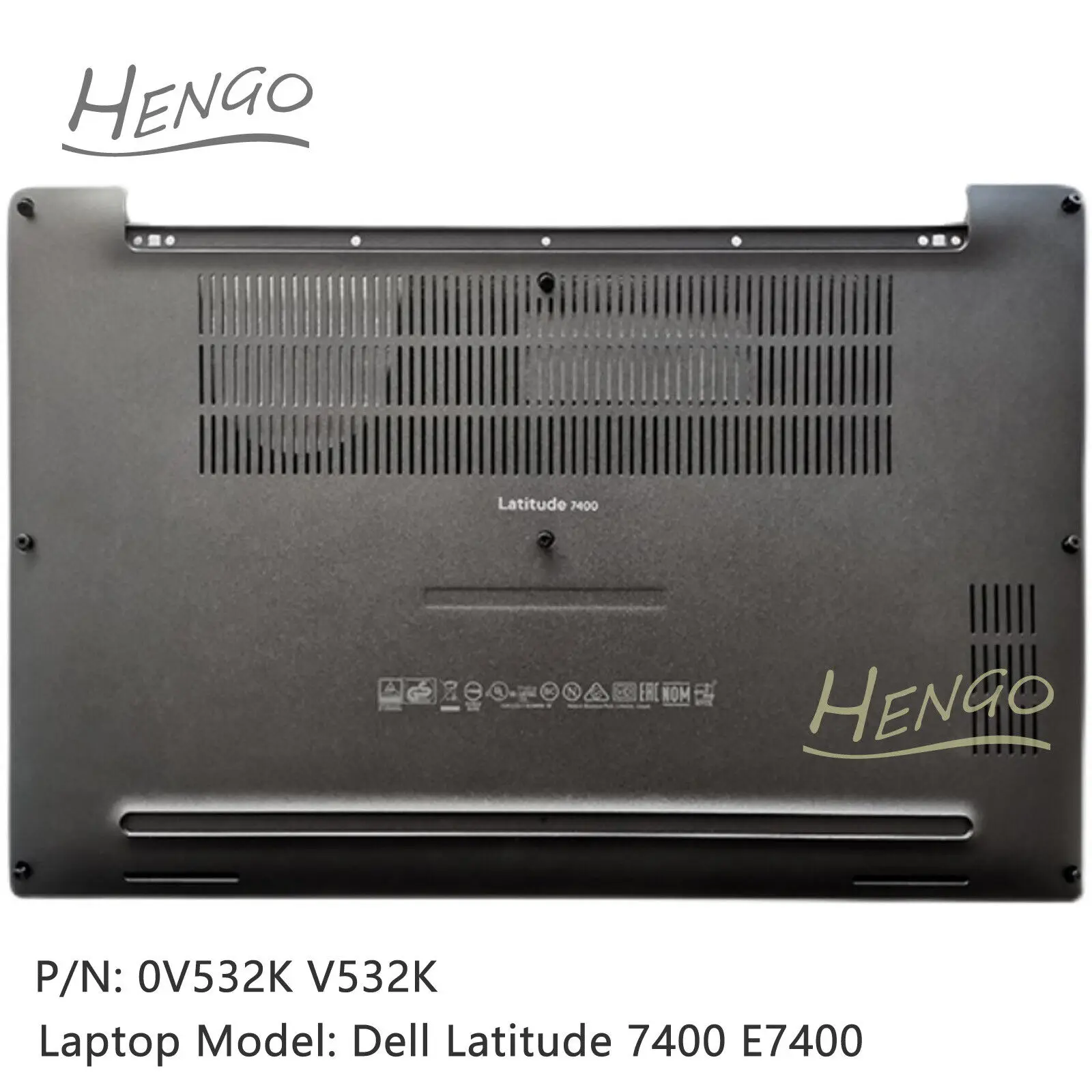0V532K-V532K-Black-New-Original-For-Dell-Latitude-7400-E7400-Base-Cover ...