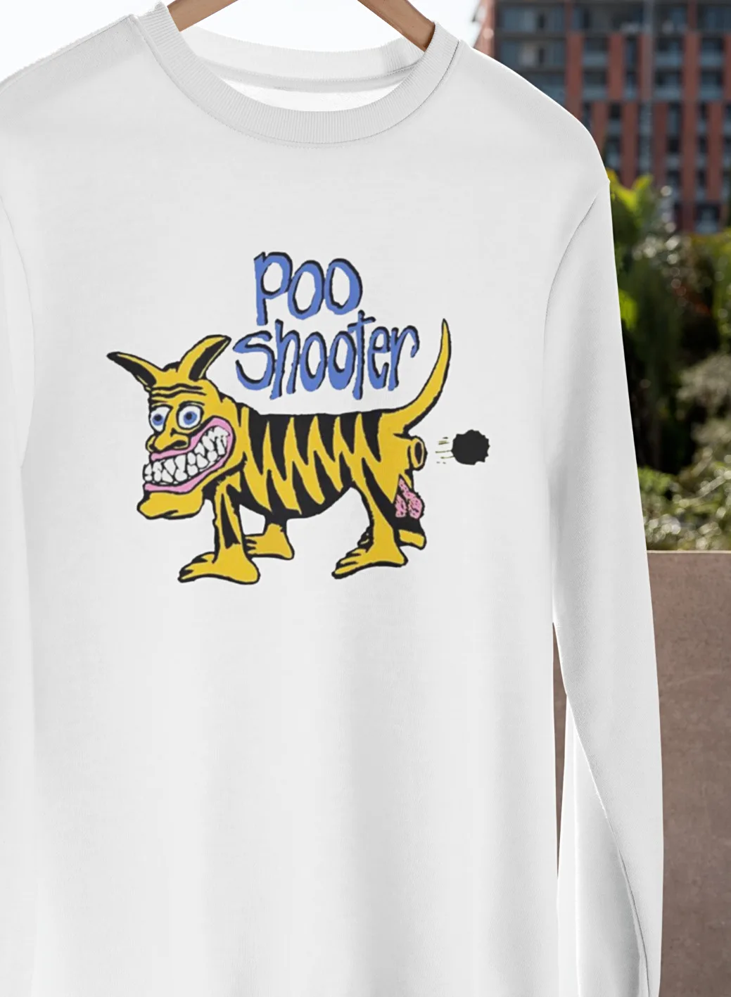 POO-SHOOTER-Retro-T-SHIRT-S-4XL-Funny-Vintage-90-s-Surf-Skate-Beach ...