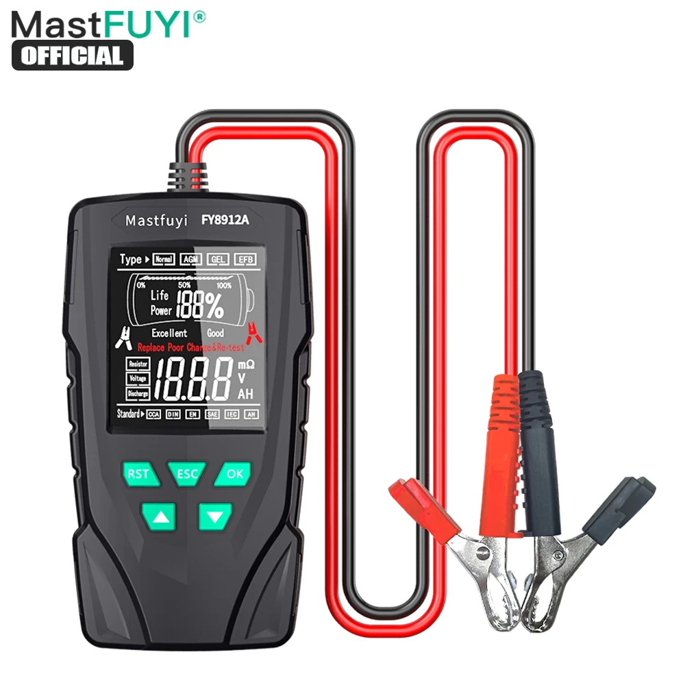 MASTFUYI-Electric-Battery-System-Tester-Battery-Internal-Resistance ...