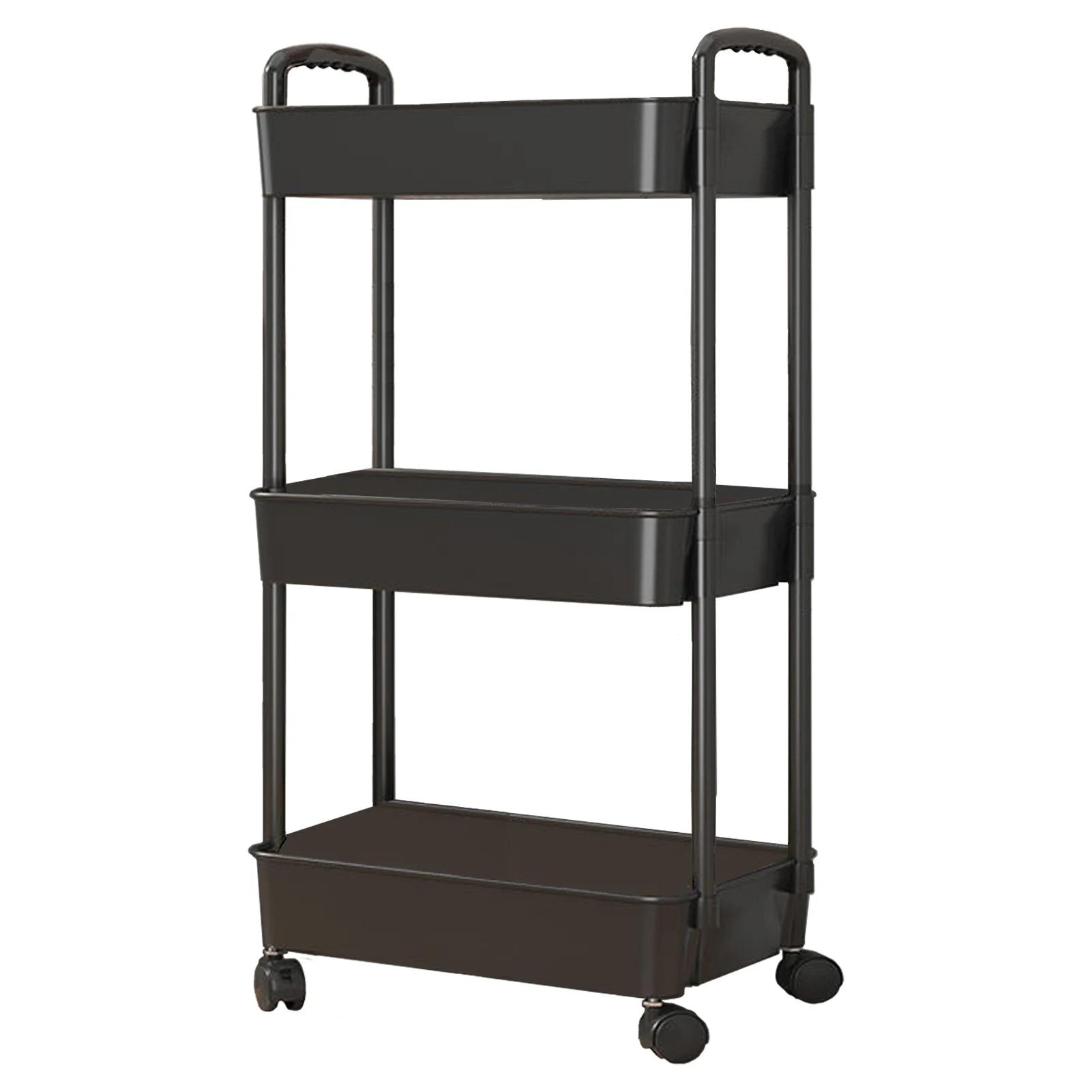 Metal Rolling Carts Shelves | Shelves Wheels Rolling | 3 Tier Rolling ...