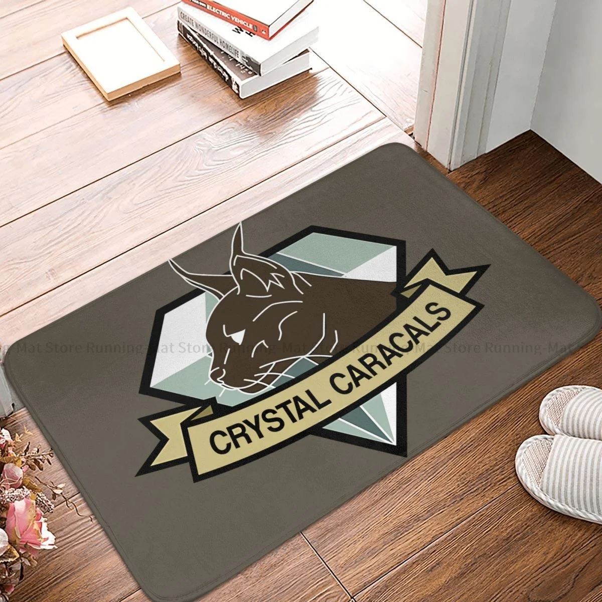 Big-Floppa-Anime-Anti-Slip-Doormat-Bath-Mat-Crystal-Caracals-Floor ...