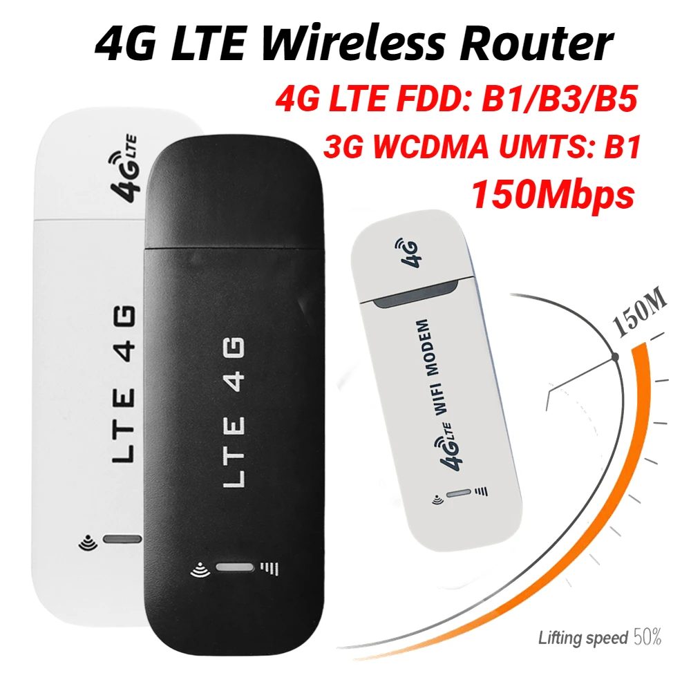 4G-LTE-Wireless-Router-USB-Dongle-150Mbps-Modem-Stick-Wireless-Network ...