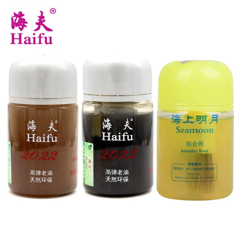 Haifu Sea Moon Table Tennis Performance Booster National Yellow Black White Ping Pong Solubility ...