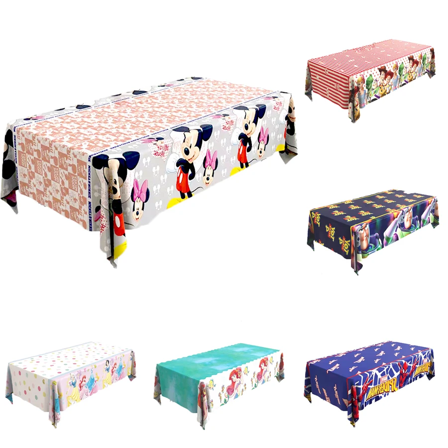 Disney-Mickey-Mouse-Birthday-Party-Decoration-Mickey-Tablecloth ...
