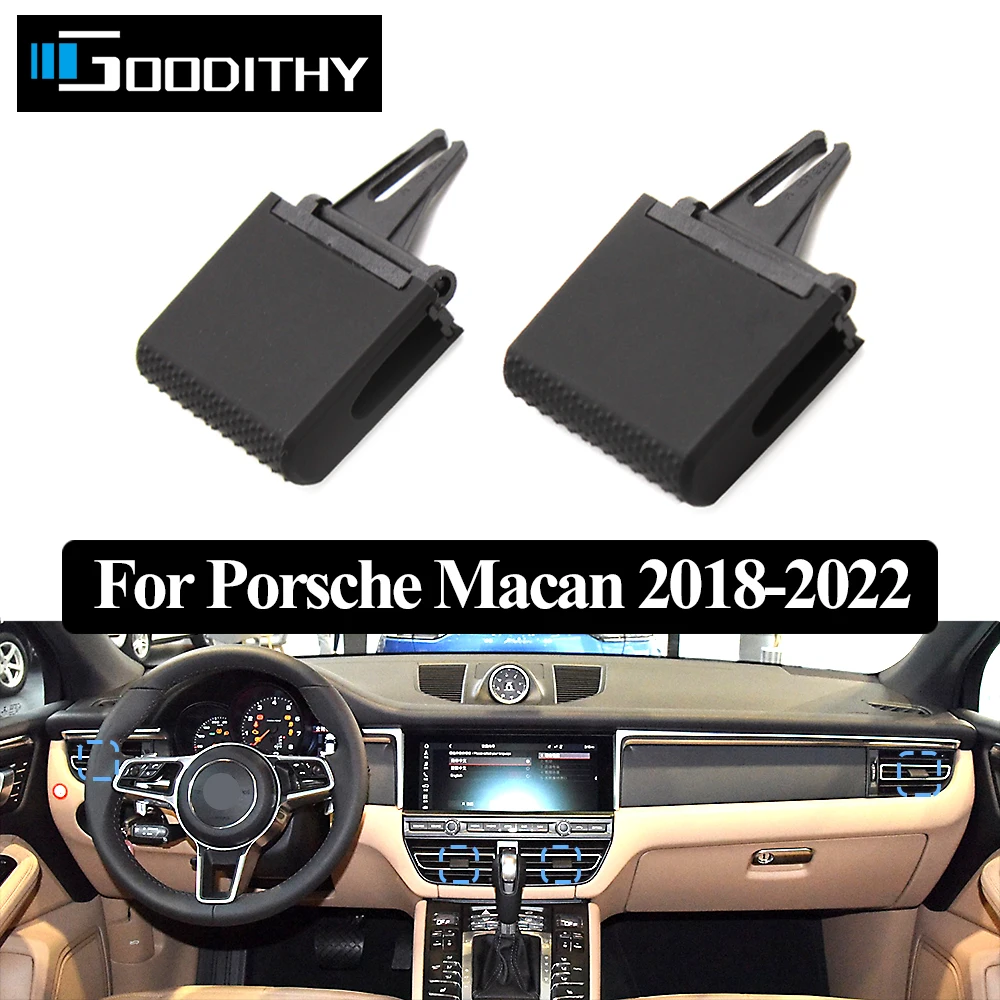 Car-Front-Rear-Left-Right-Air-Conditioning-AC-Vent-Outlet-Slider-Paddle ...