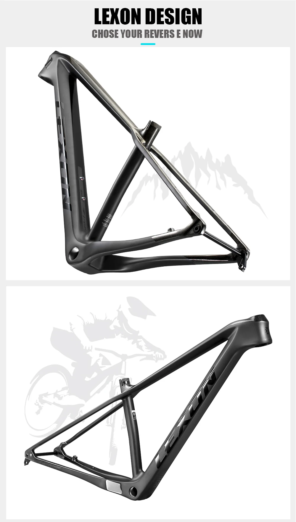 Рама для велосипеда Lexon Full Carbon MTB 29er | AliExpress