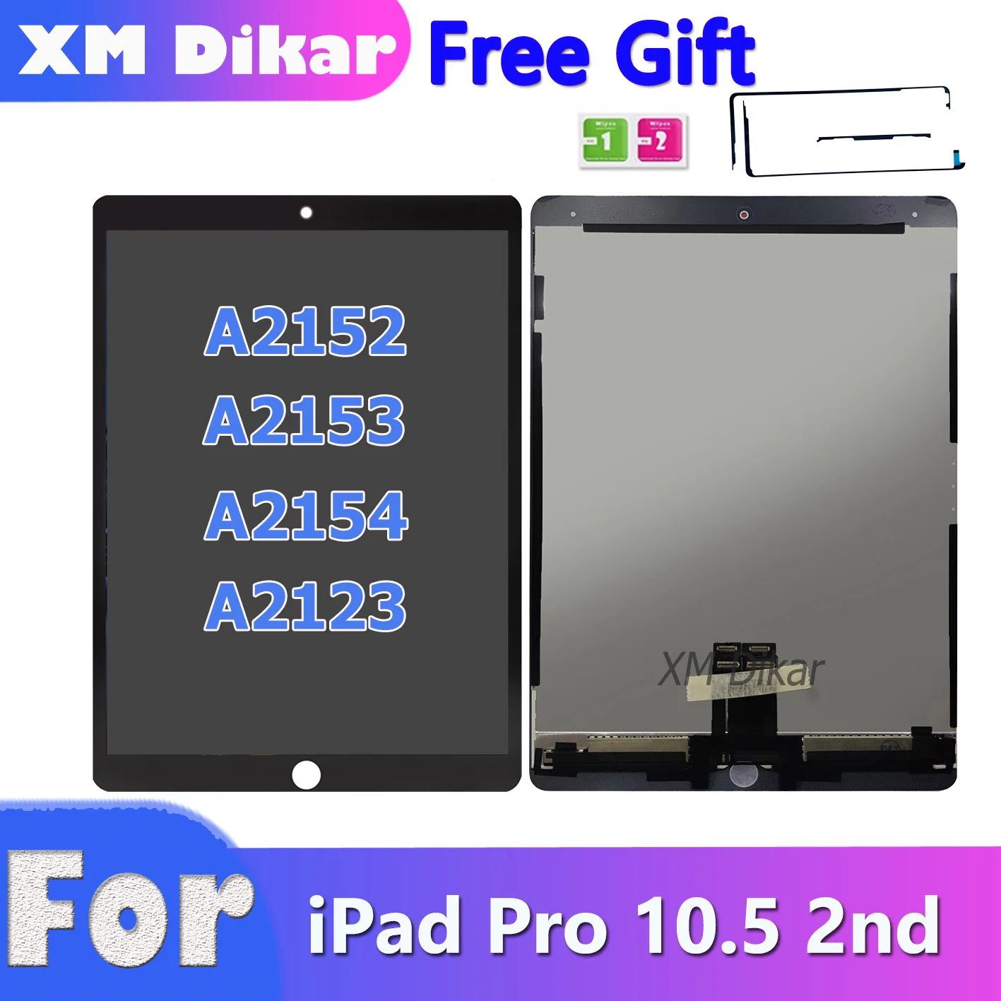 10-5-nuevo-para-iPad-Air-3-2019-A2152-A2123-A2153-A2154-montaje-de ...