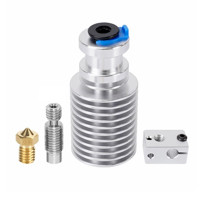 E3D V6 Hotend with Bimetal Heatbreak for V6 Throat Hotend Remote Short ...