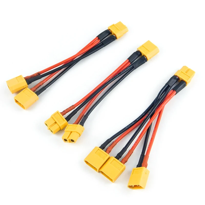 XT60-Parallel-Battery-Connector-Male-Female-Cable-Dual-Extension-Y ...