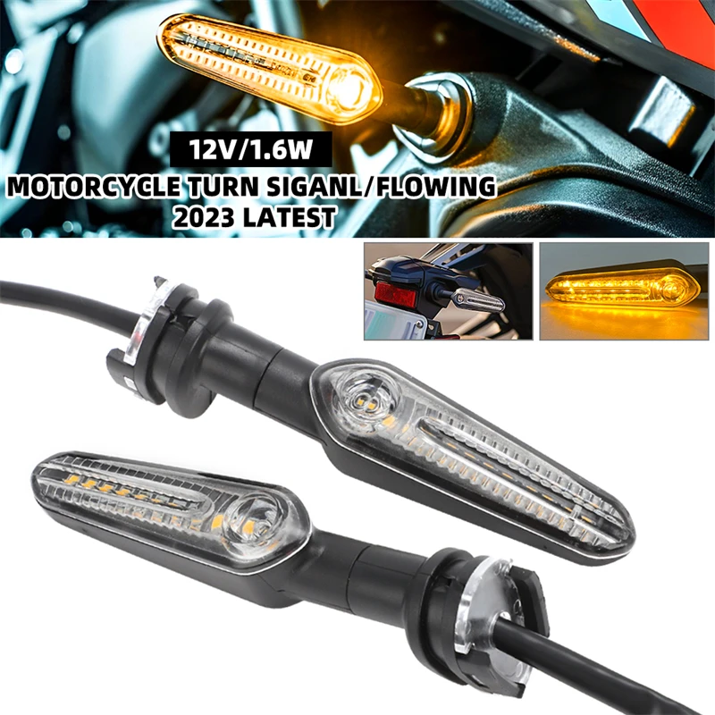 2-4pc-Motorcycle-Turn-Sequential-Turn-Signals-LED-Blinker-Flowing-Water ...