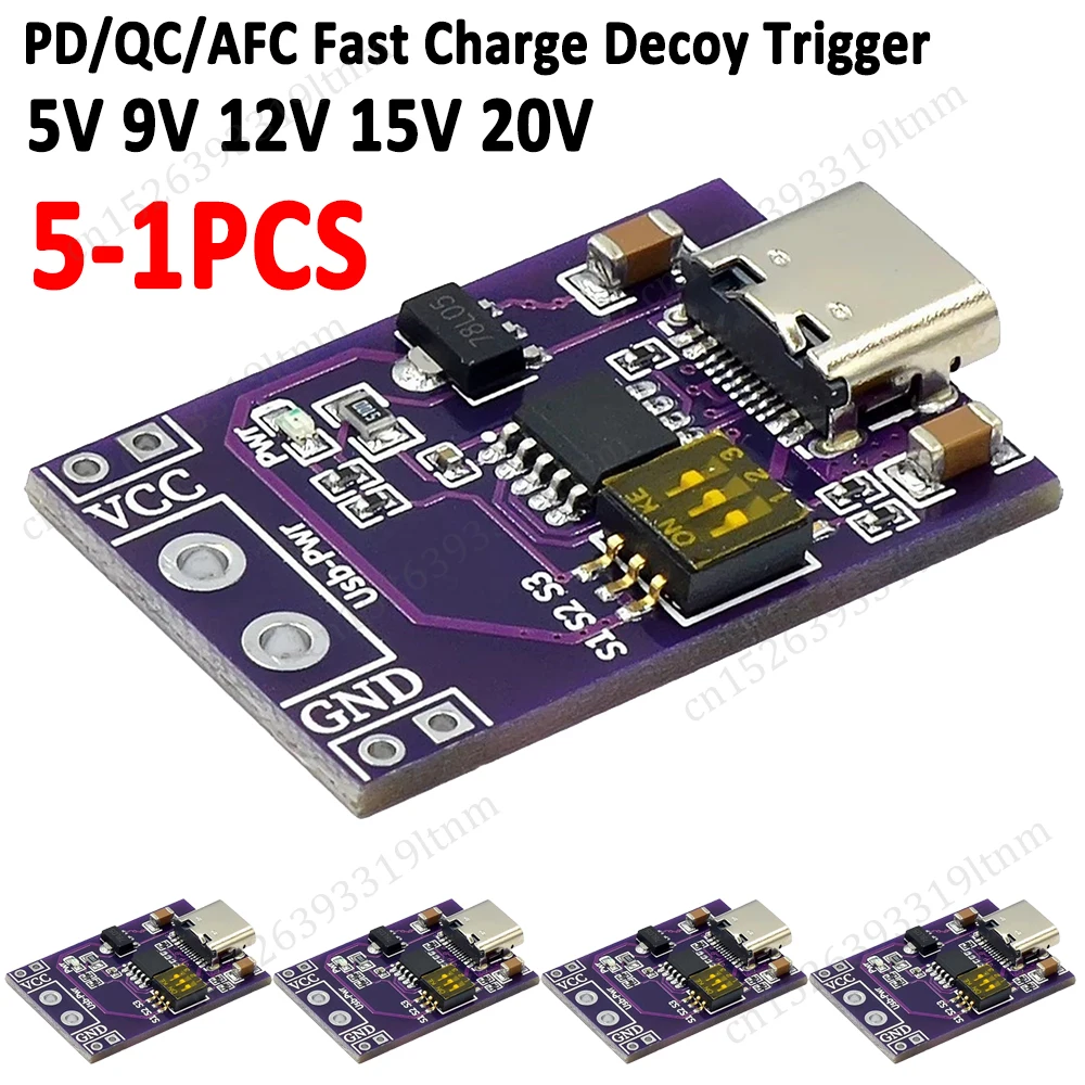 PD-QC-AFC-Fast-Charge-Decoy-Trigger-Support-5V-9V-12V-15V-20V-Fixed ...