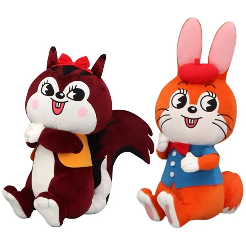 New-Cute-Japan-Rare-Kuppy-Ramune-Rabbit-30cm-Squirrel-28cm-Big-Plush ...