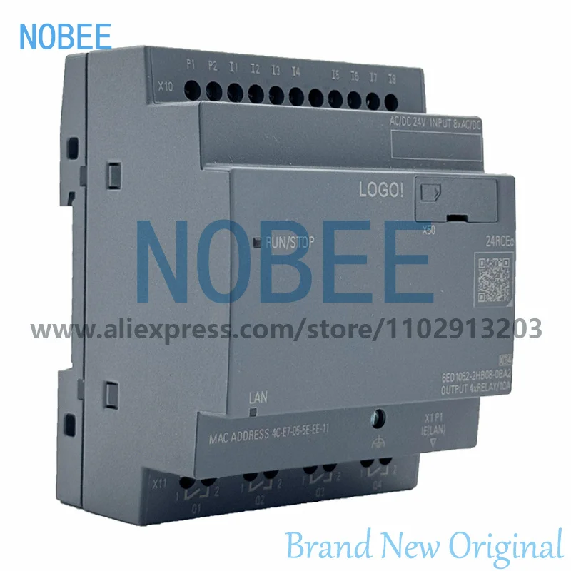 New Original, PLC LOGO 8.4, Logic Module, 6ED1052-2CC08-0BA2 6ED1052 ...