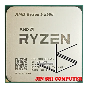 AMD Ryzen 5 5500 R5 5500 3.6 GHz 6-Core 12-Thread CPU Processor 7NM L3 ...
