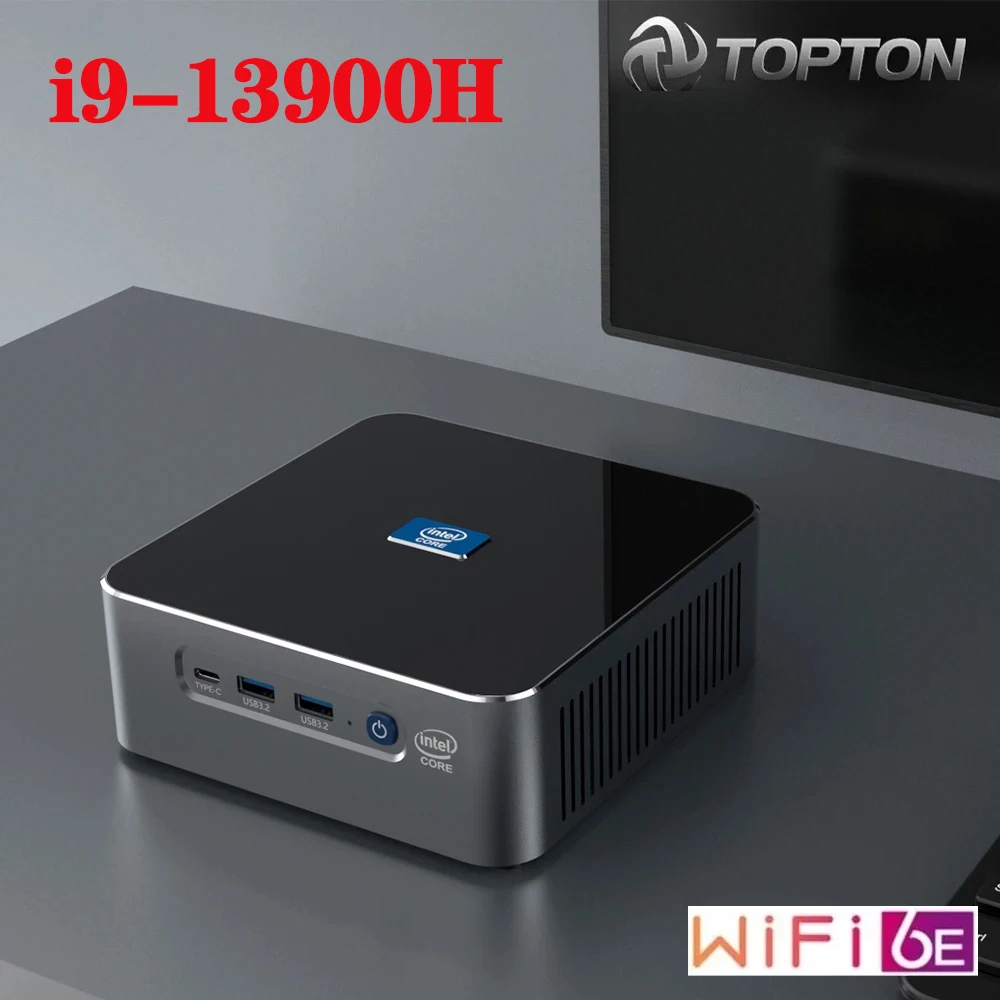 Topton-Gaming-Mini-PC-13th-Gen-i9-13900H-i7-13800H-2-DDR5-2-PCIe-Dual ...