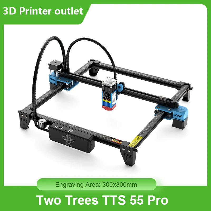 TwoTrees-TTS-55-Pro-Laser-Engraver-With-Wifi-Offline-Control-40W-Laser ...