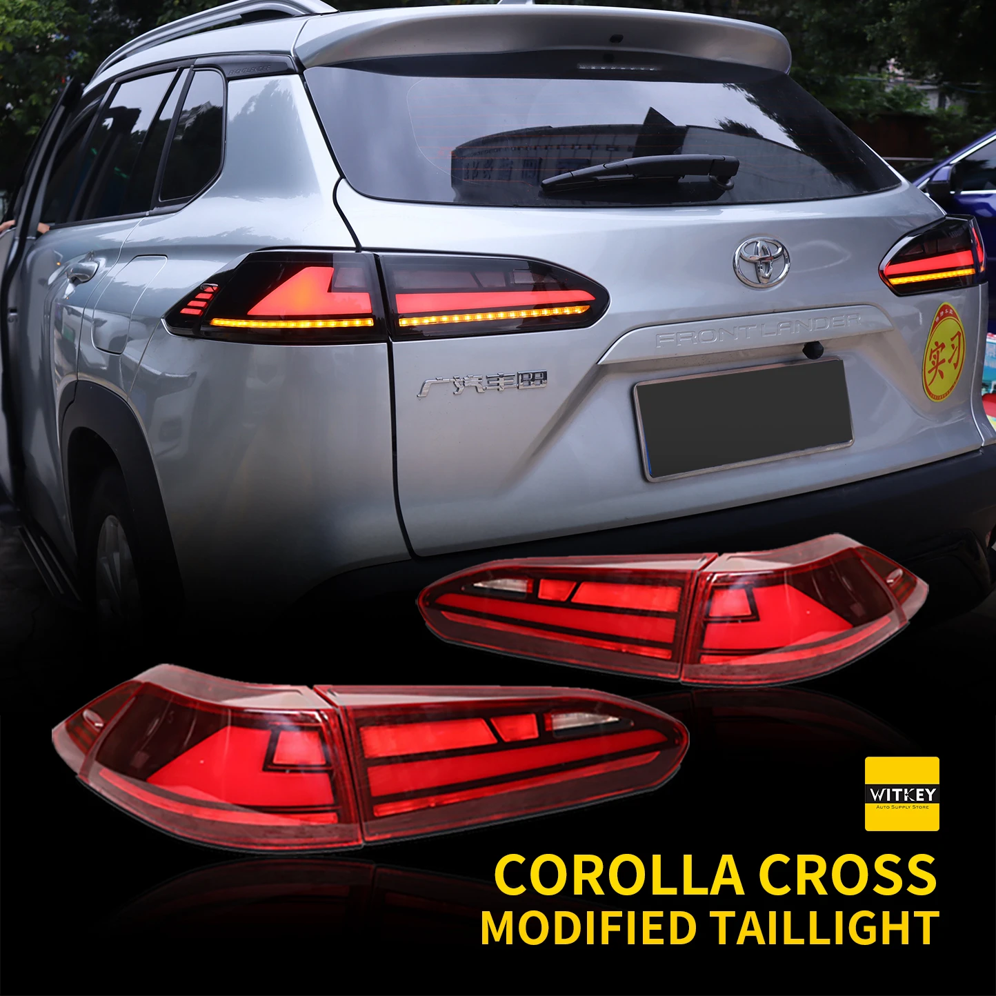For-Toyota-Corolla-Cross-2022-Auto-Tail-Light-Assembly-Modified ...