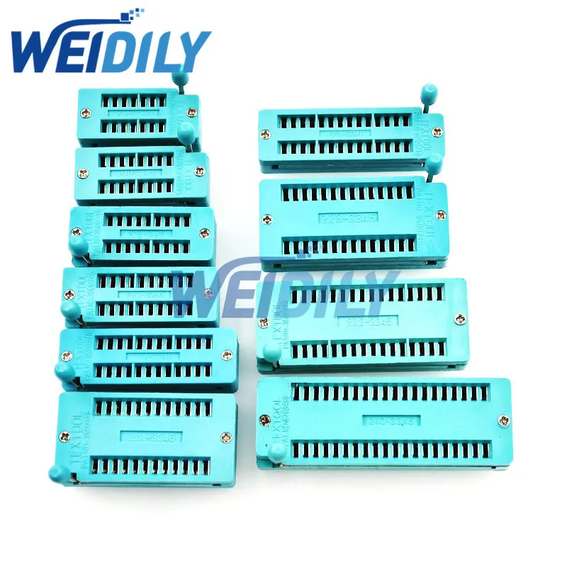 1PCS zif socket ic socket 14PIN Test Universal zif sockets 14P DIP ...