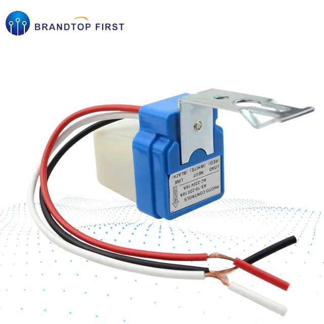 As-10 Automatikus Auto Off Photocell Street Light Kapcsoló 12V 24V 110V ...