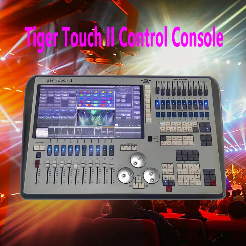 Tiger-Touch-II-2-V16-V11-Stage-Light-Console-Controller-DMX512-Effect ...