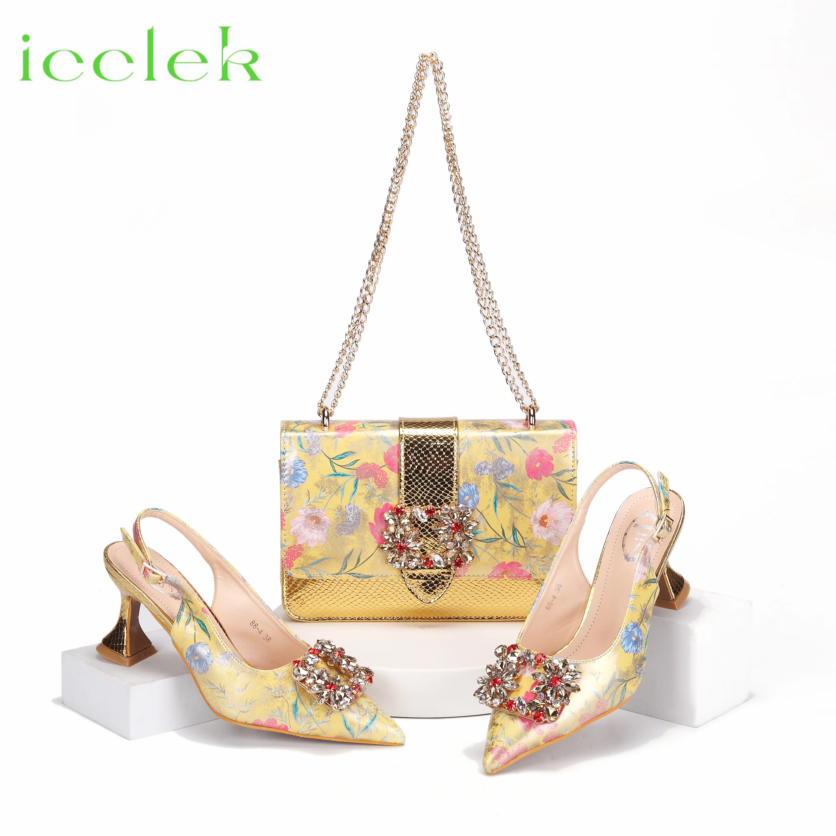 2024-Nigerian-Style-Rhinestone-Medium-Heeled-Sandals-for-Women-Fashion ...