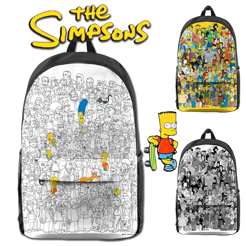 The-Simpsons-Shoulder-Bag-Bart-Simpson-Fashion-Creative-Men-s-Women-s ...