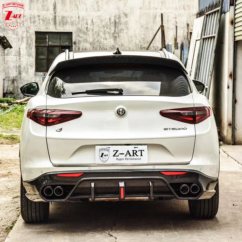 Z-ART-Carbon-Fiber-Rear-Diffuser-for-Stelvio-Carbon-Fiber-Rear-Lip-for ...