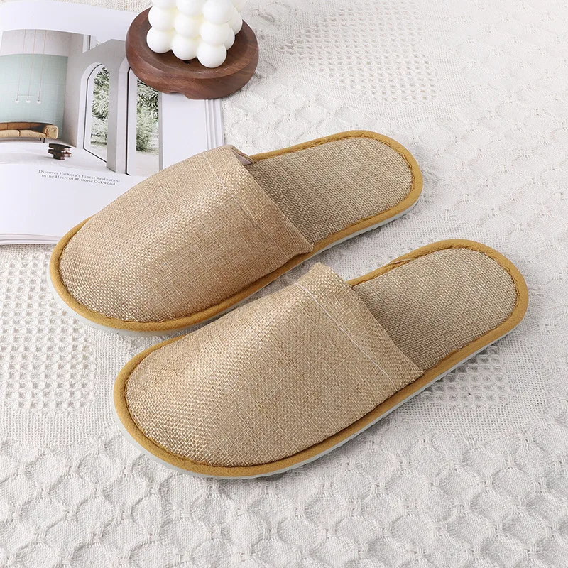 Disposable-Slippers-Hotel-Travel-Slipper-Sanitary-Party-Home-Guest-Use ...
