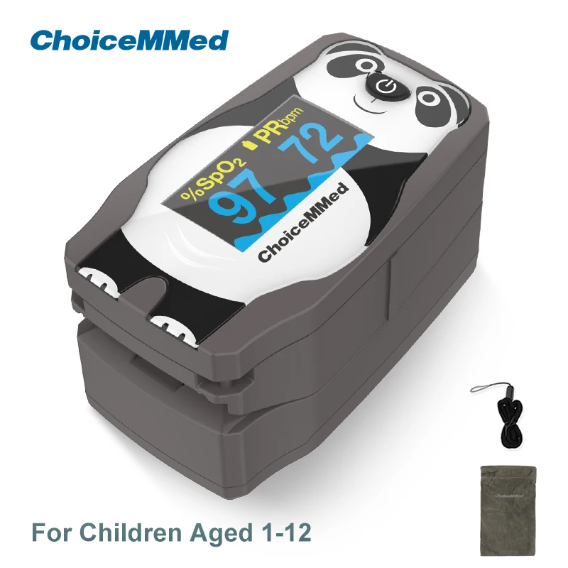 ChoiceMMed Pediatrics Finger Pulse Oximeter Blood Oxygen Saturation ...