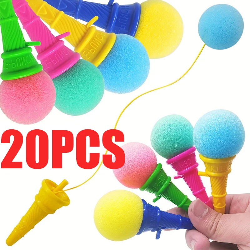 20/10/5Pcs Mini Ice Cream Shooters Colorful Sponge Ball Goodie Bag ...