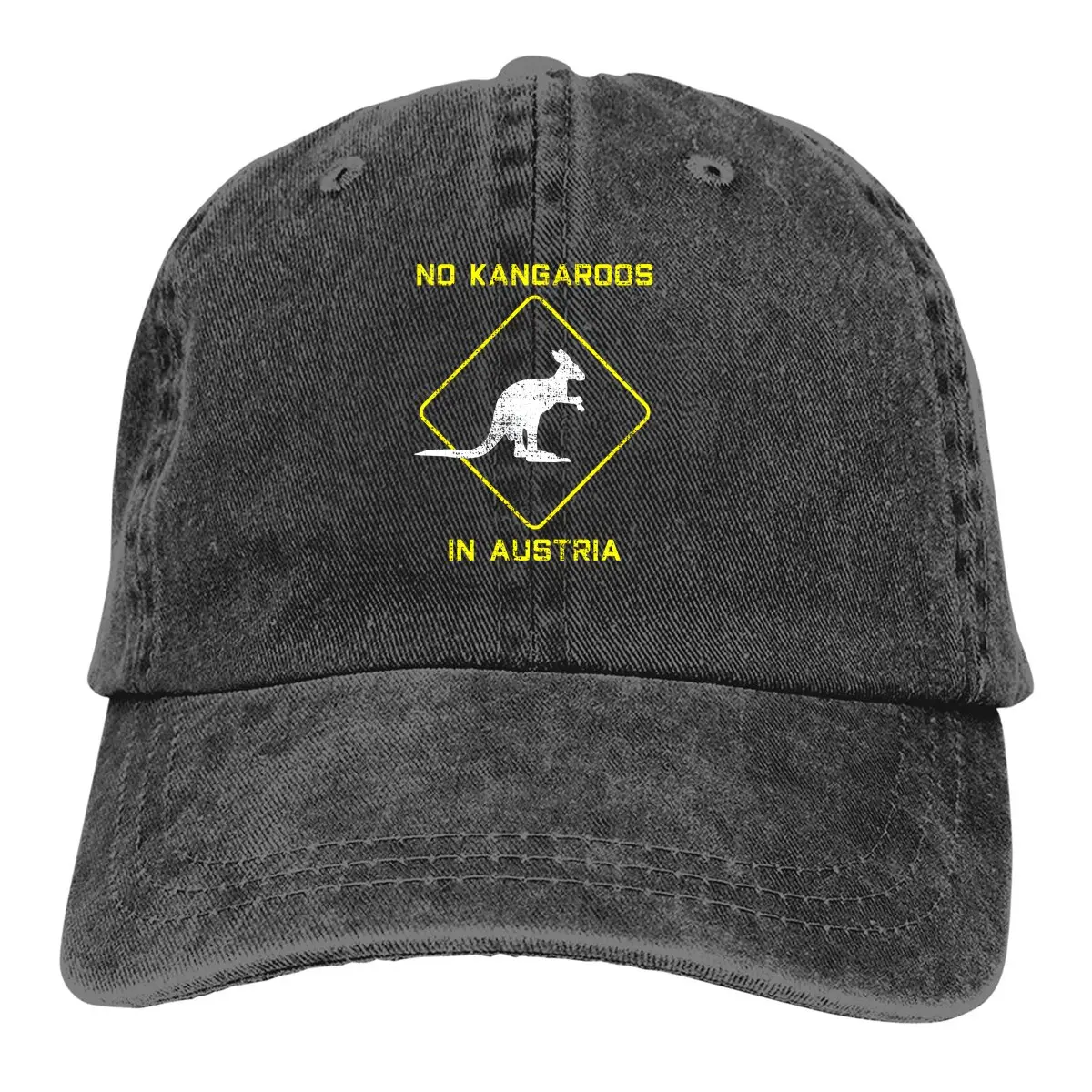 Line Baseball Caps Peaked Cap Australian Kangaroo Sun Shade Hats for ...