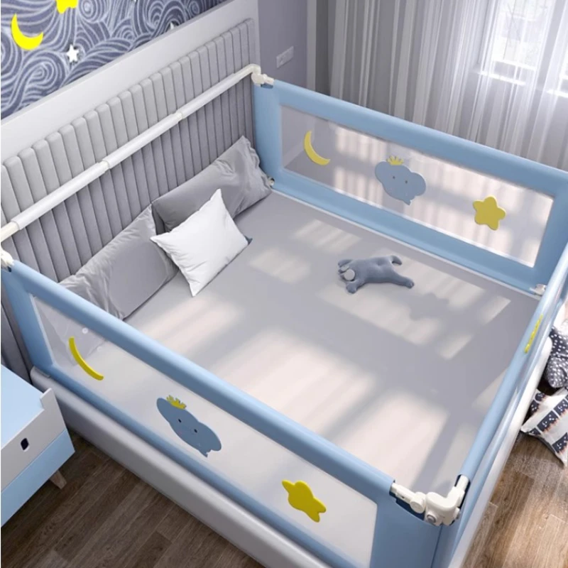 Crib Safety Bed Bumper Baby Anti-fall Protection Fence Children's ...