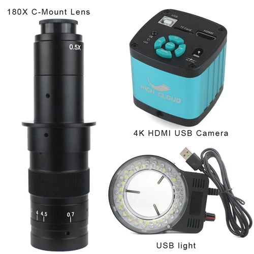 48mp 4k 2k hdmi usb digital video microscope camera India | Ubuy