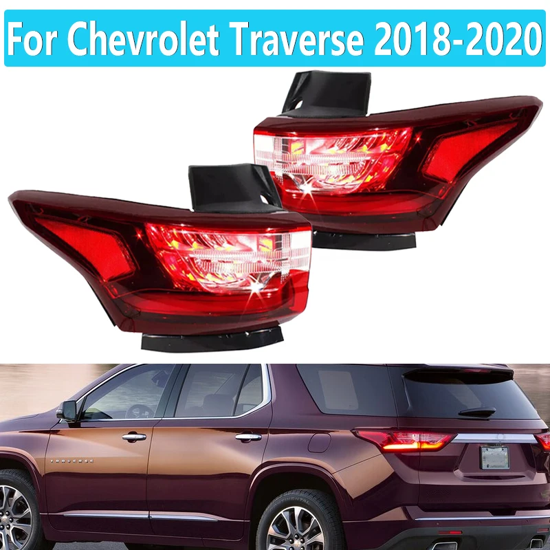 LED-TailLights-Rear-Light-For-Chevrolet-Traverse-2018-2019-2020-DRL ...