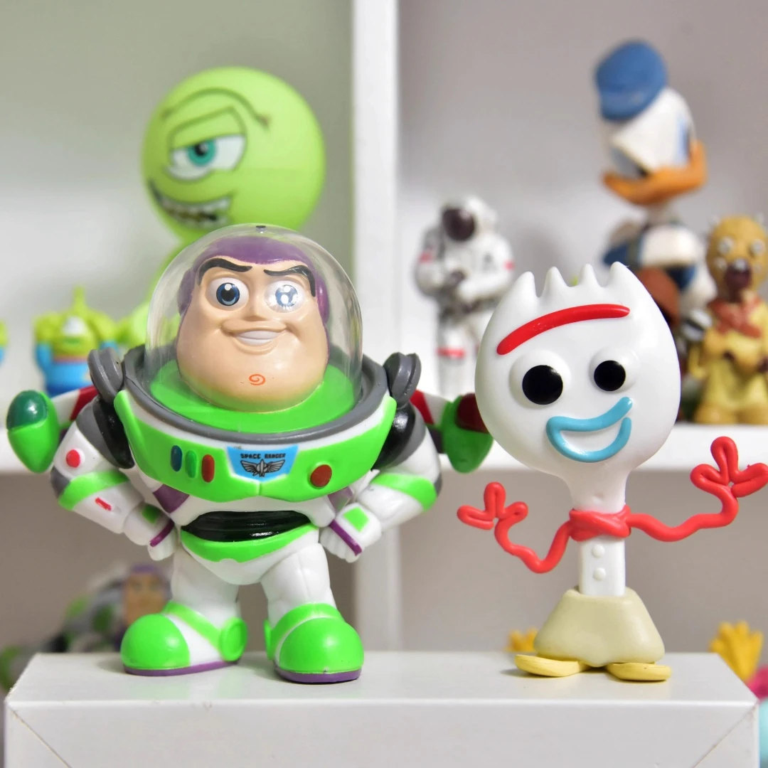 Disney-Toy-Story-4-Buzz-Lightyear-Forky-Action-Figures-Collection-Mini ...