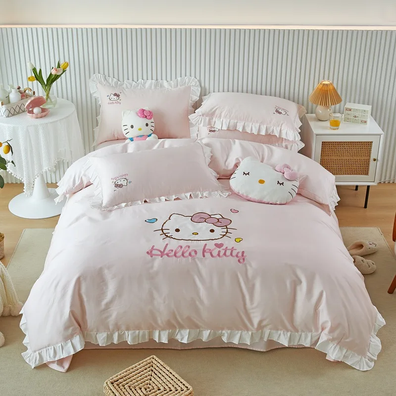 Hello Kitty Toddler Bed Set