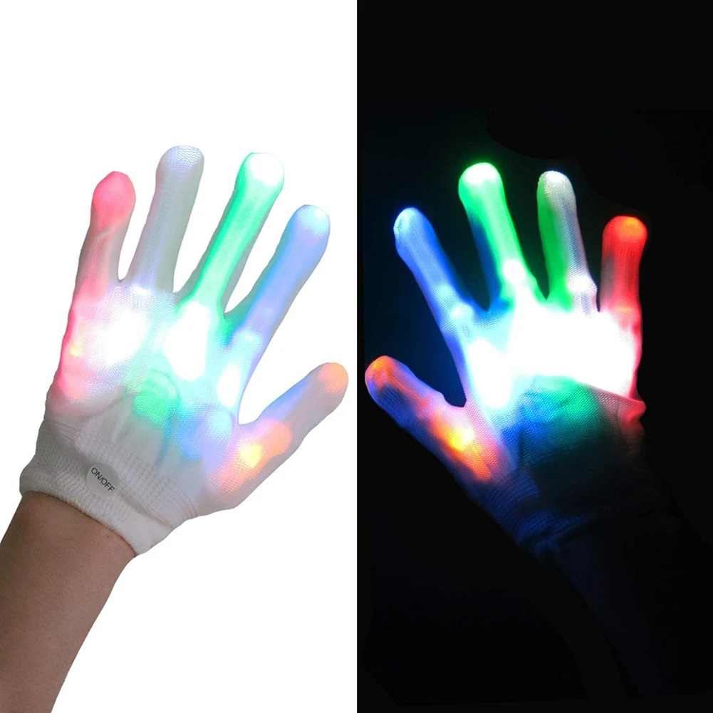 LED-Gloves-for-Kids-Teen-and-Adults-Gifts-LED-Finger-Gloves-Finger ...