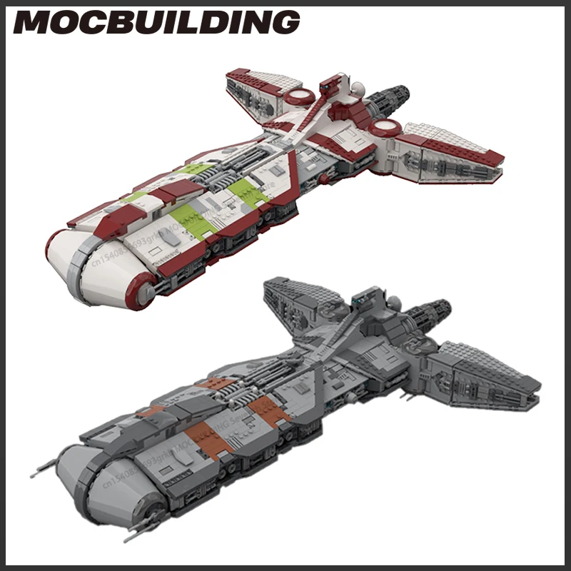 UCS Pelta-Class Strike Frigate MOC Building Blocks Movie Scene DIY ...