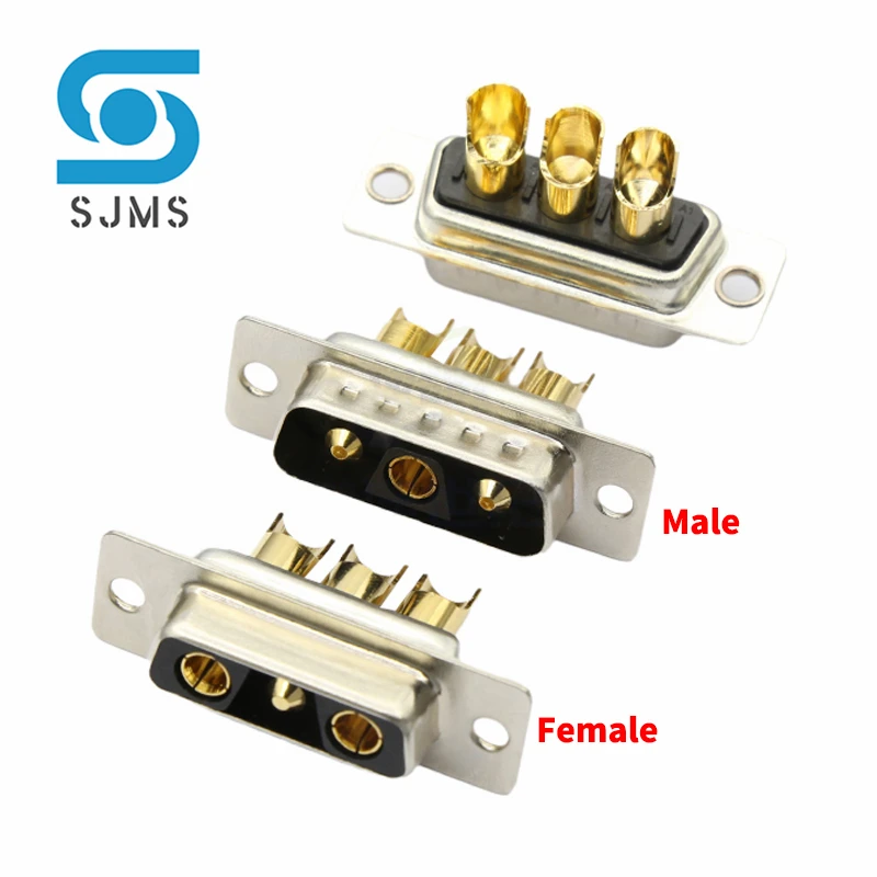 Conector-macho-hembra-chapado-en-oro-de-alta-potencia-adaptador-de ...